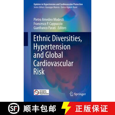 【3-4周达】精装 Ethnic Diversities, Hypertension and Global Cardiovascular Risk [9783319931470]