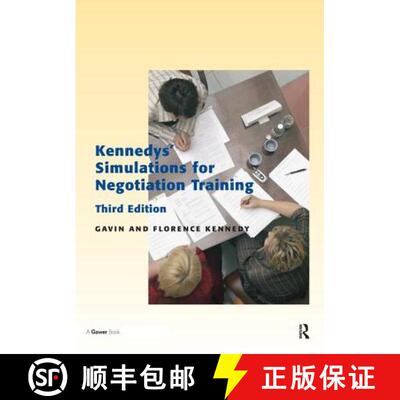 【3-4周达】精装 Kennedys' Simulations for Negotiation Training [9781138433144]