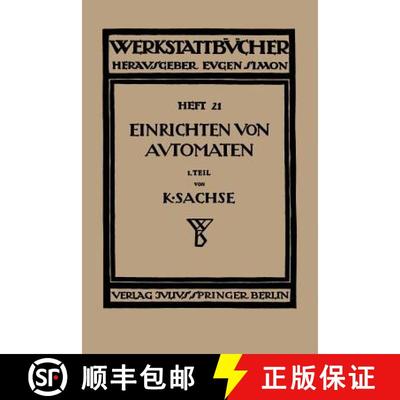 【3-4周达】Das Einrichten von Automaten: Erster Teil Die Automaten System Spencer und Brown & Sharpe [9783709197677]