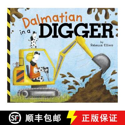 预订 精装 Dalmatian in a Digger [9781684460946]