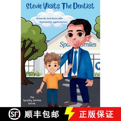 【3-4周达】精装 Stevie Visits The Dentist [9798234044365]