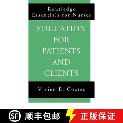 【3-4周达】精装 Education For Patients and Clients [9780415148498]