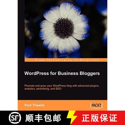 【3-4周达】WordPress for Business Bloggers [9781847195326]