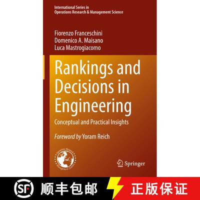 【3-4周达】精装 Rankings and Decisions in Engineering : Conceptual and Practical Insights [9783030898649]
