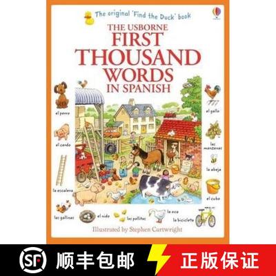 【3-4周达】First Thousand Words in Spanish [9781409583042]