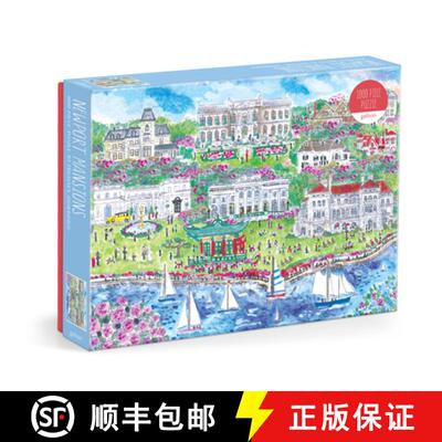 【3-4周达】Michael Storrings Newport Mansions 1000 Piece Puzzle [9780735382633]
