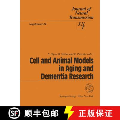 【3-4周达】Cell and Animal Models in Aging and Dementia Research [9783211825495]