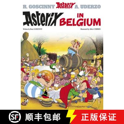 预订 精装 Asterix: Asterix in Belgium: Album 24 [9780752866499]