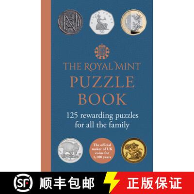 【3-4周达】The Royal Mint Puzzle Book: 125 Rewarding Puzzles for All the Family [9780008723477]