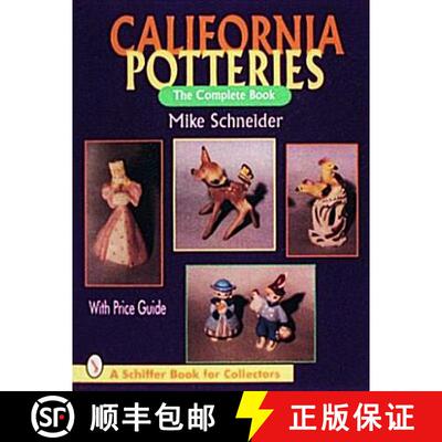 【3-4周达】精装 California Potteries: The Complete Book [9780887408779]