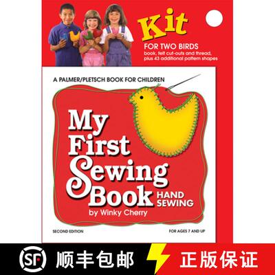 预订 My First Sewing Book Kit: Hand Sewing [With Poster and Straight Pins/Needle/Pin Cushion/Snippers... [9780935278859]