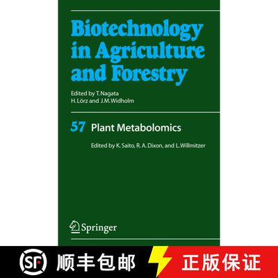 【3-4周达】精装 Plant Metabolomics [9783540297819]