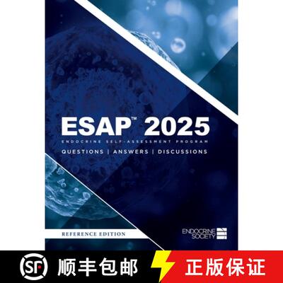 【3-4周达】ESAP(TM) 2025 Endocrine Self-Assessment Program Questions, Answers, Discussions [9781936704569]