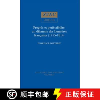 【3-4周达】Progres et Perfectibilite: SVEC 2006:04 [9780729408769]
