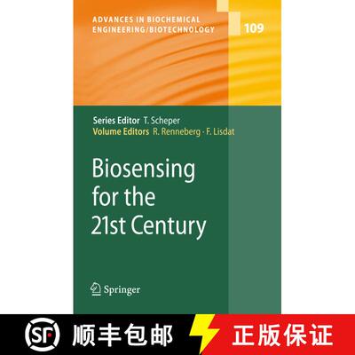 【3-4周达】Biosensing for the 21st Century [9783642094446]