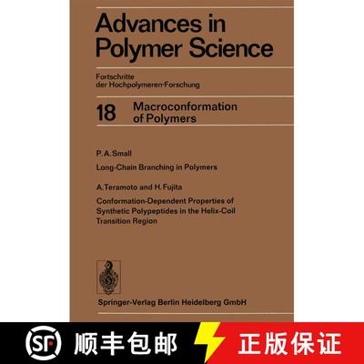 【3-4周达】Advances in Polymer Science : Fortschritte der Hochpolymeren-Forschung (Softcover reprint ... [9783662155288]