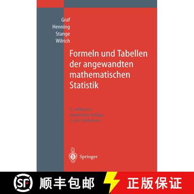 【3-4周达】Formeln und Tabellen der angewandten mathematischen Statistik (3. Aufl. 1987. Softcover re... [9783642648762]