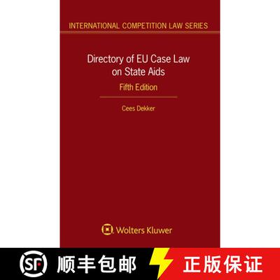【3-4周达】精装 Directory of EU Case Law on State Aids [9789403537085]