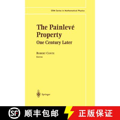 【3-4周达】精装 The Painlevé Property: One Century Later [9780387988887]