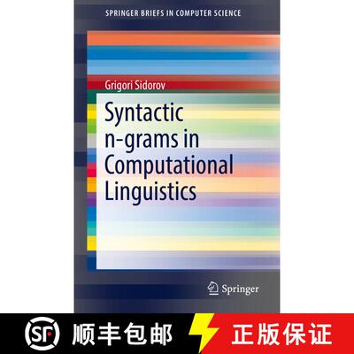 【3-4周达】Syntactic n-grams in Computational Linguistics [9783030147709]