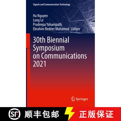 【3-4周达】30th Biennial Symposium on Communications 2021 [9783031069468]