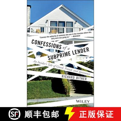 【3-4周达】Confessions Of A Subprime Lender: An Insider'S Tale Of Greed, Fraud, And Ignorance [Wiley... [9780470402191]