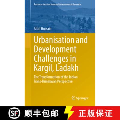 【3-4周达】精装 Urbanisation and Development Challenges in Kargil, Ladakh: The Transformation of the ... [9783032056665]
