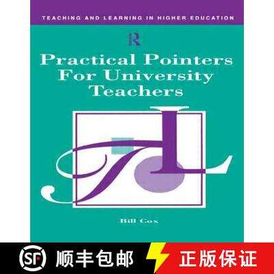 【3-4周达】Practical Pointers for University Teachers [9780749411107]