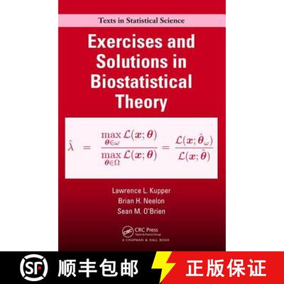 【3-4周达】精装 Exercises and Solutions in Biostatistical Theory [9781138469822]