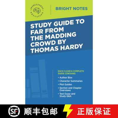 【3-4周达】Study Guide to Far from the Madding Crowd by Thomas Hardy [9781645424840]