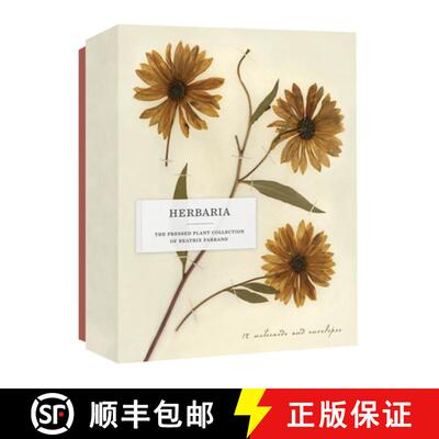 【3-4周达】Herbaria: The Pressed Plant Collection of Beatrix Farrand Notecards: 12 Notecards and Enve... [9781616899066]