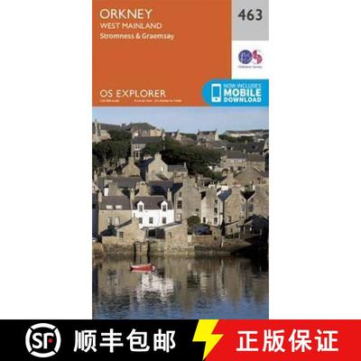 【3-4周达】Orkney - West Mainland [9780319247143]