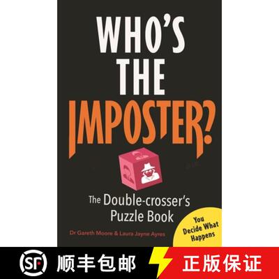 【3-4周达】Who's the Imposter? : The Double-crosser's Puzzle Book [9781789297300]