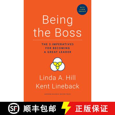 【3-4周达】精装 Being the Boss, with a New Preface : The 3 Imperatives for Becoming a Great Leader [9781633696983]