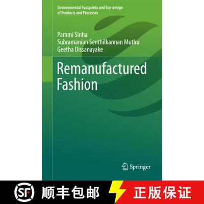 【3-4周达】精装 Remanufactured Fashion (1st ed. 2016) [9789811002953]