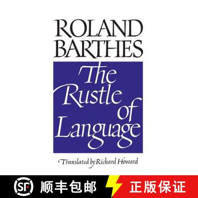 【3-4周达】精装 The Rustle of Language (First Edition) [9780520066298]