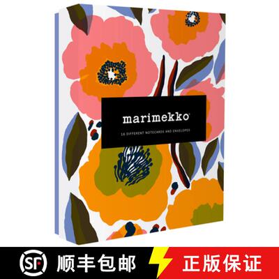 【3-4周达】Marimekko Kukka Notecards: (Greeting Cards Featuring Scandinavian Design, Colorful Lifesty... [9781452176703]