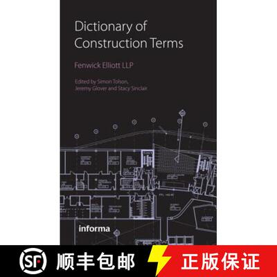 【3-4周达】精装 Dictionary of Construction Terms [9781843117940]