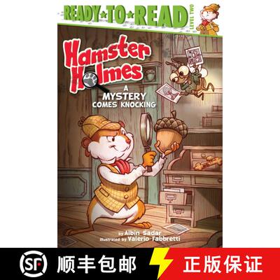 【3-4周达】Hamster Holmes, A Mystery Comes Knocking: Ready-to-Read Level 2 [9781481420365]