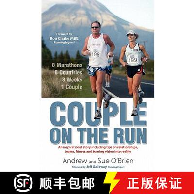 【3-4周达】Couple on the Run: 8 Marathons, 8 Countries, 8 Weeks, 1 Couple [9780646546896]