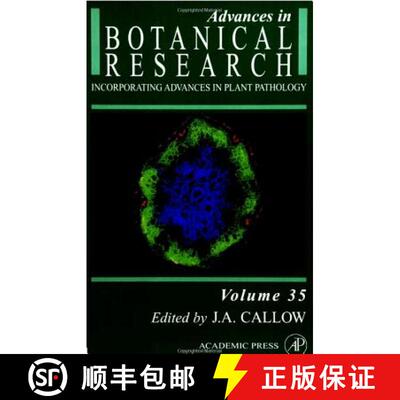 预订 精装 Advances in Botanical Research: Volume 35 [9780120059362]