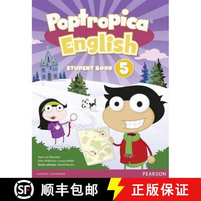 【3-4周达】Poptropica English American Edition 5 Student Book [9781292091259]