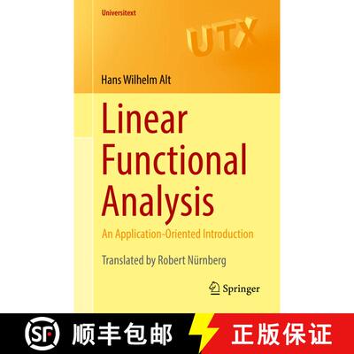 【3-4周达】Linear Functional Analysis : An Application-Oriented Introduction (1st ed. 2016) [9781447172796]