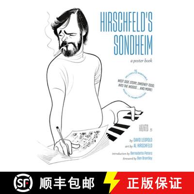 预订 Hirschfeld's Sondheim: A Poster Book [9781419784156]