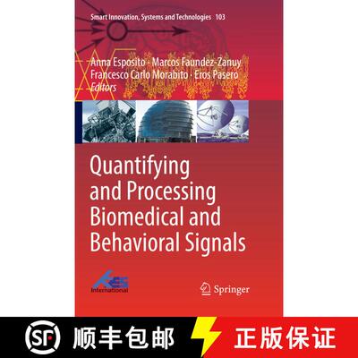 【3-4周达】Quantifying and Processing Biomedical and Behavioral Signals (Softcover reprint of the ori... [9783030069766]