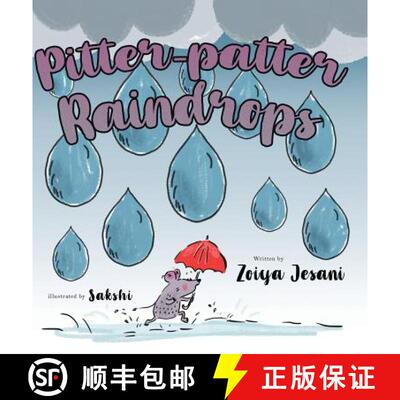 【3-4周达】精装 Pitter-patter Raindrops [9781773706535]