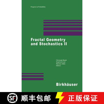 【3-4周达】精装 Fractal Geometry and Stochastics II [9783764362157]