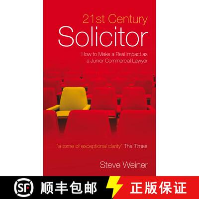【3-4周达】21st Century Solicitor: How to Make a Real Impact as a Junior Commercial Lawyer [9781841133553]