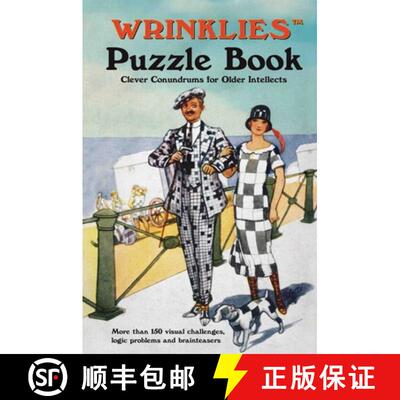 【3-4周达】精装 Wrinklies Puzzle Book: Clever Conundrums for Older Intellects [9781911610090]