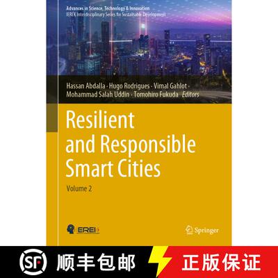 【3-4周达】精装 Resilient and Responsible Smart Cities: Volume 2 [9783030864989]
